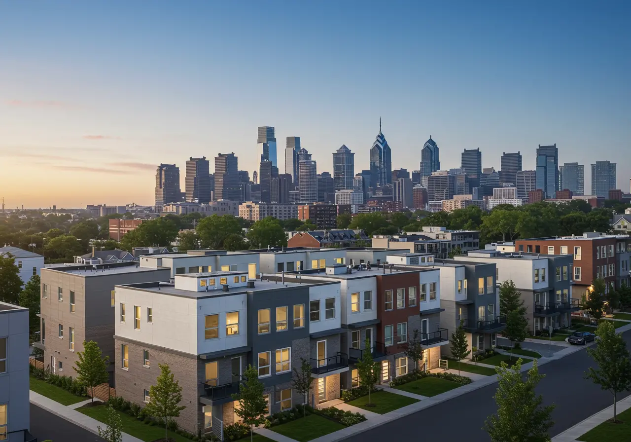 New Construction Townhouses in Philadelphia | Smart Living
